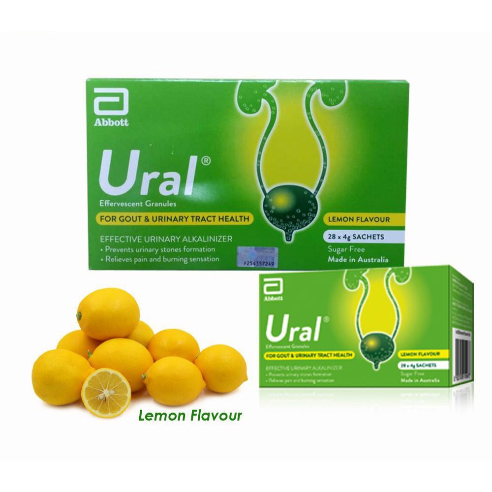 Abbott Ural Lemon Flavour 4g x 28 Sachets | Shopee Malaysia