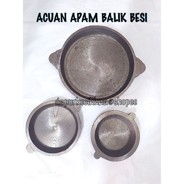 ACUAN APAM BALIK BESI SAIZ 5 INCI /7 INCI | Shopee Malaysia