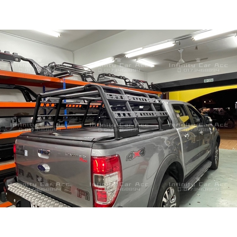 Ranger Hilux Triton Navara Dmax Bed Rack Frame Roll Bar Bed Rack ...