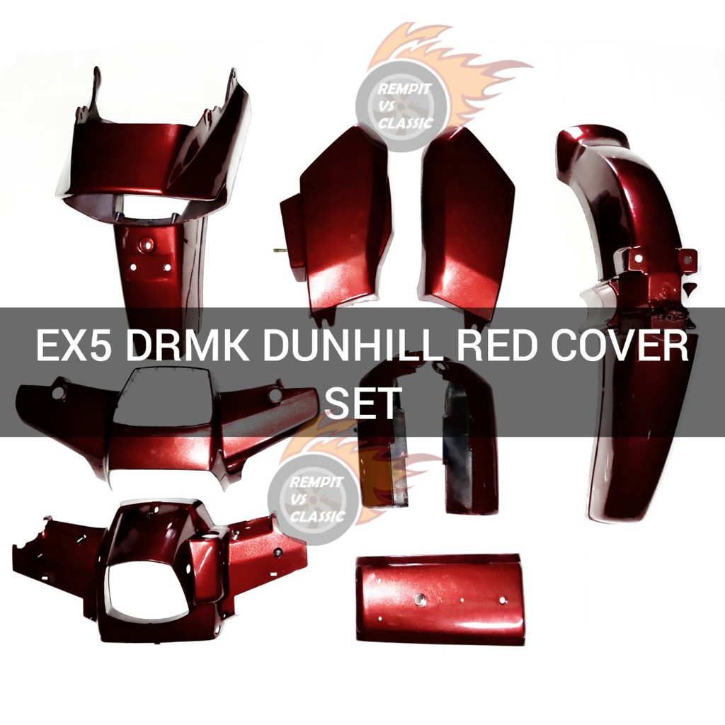 REMPIT Ex5 High Power Ex5 Dream Cover Set (10 COLORS) Coverset Bodyset Caver set Original honda ...