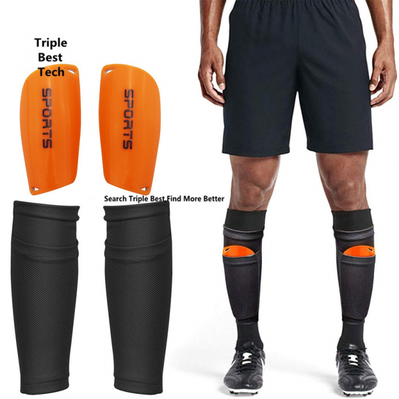 ⚽READY STOCK⚽ 1 Pair Shin Pads Soccer Football Shin Guard Simpack ...