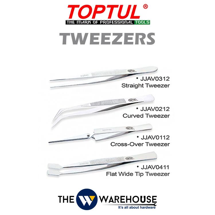 TOPTUL Tweezers - JJAV Series | Shopee Malaysia