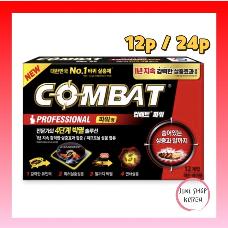 COMBAT Roach killer for small cockroaches 12p/24p | Shopee Malaysia