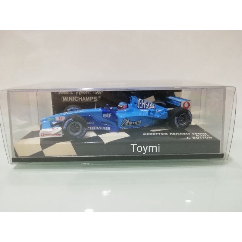 Minichamps F1 1/43 Benetton Renault Sport B201 Jenson Button | Shopee Malaysia