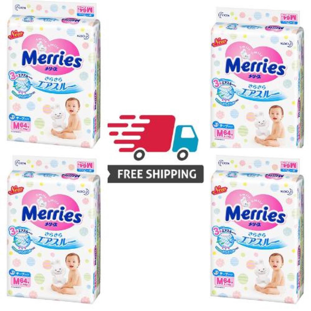 MERRIES JUMBO PACK TAPE M64 (4 PACKS) (1 CARTON) | Shopee Malaysia