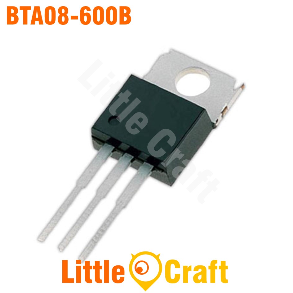 BTA08-600B 8A 600V TRIAC [TO-220] | Shopee Malaysia