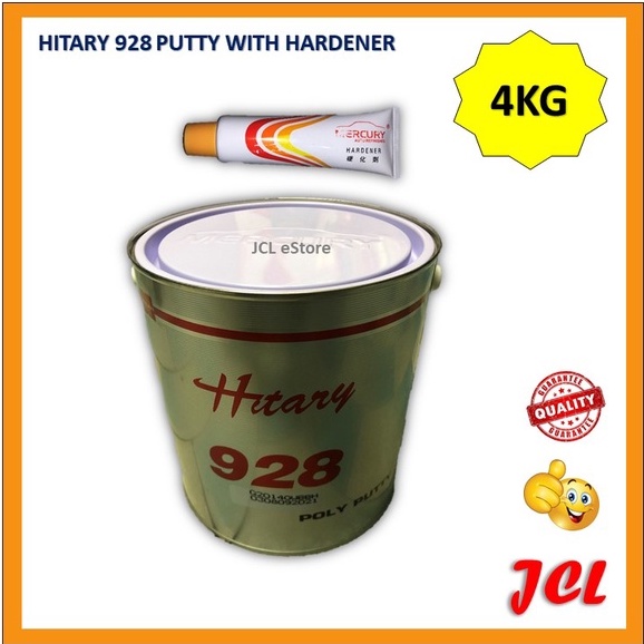4KG NISSAN HITARY 928 PUTTY WITH HARDENER / CAR PUTTY / SIMEN KERETA ...