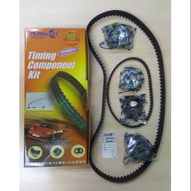 Chery Eastar 2.4 timing belt kit set, Made in Japan, 100,000km(Asuki ...