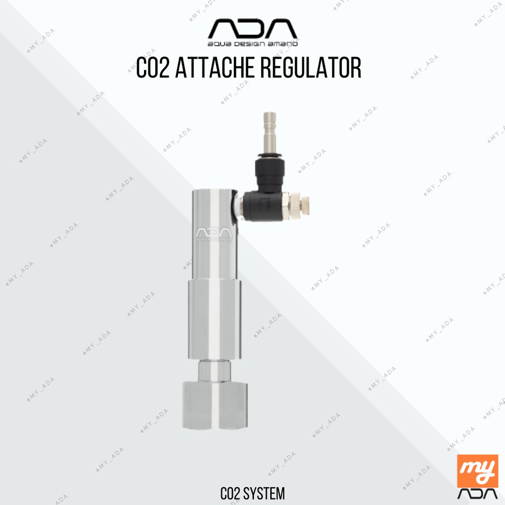 ADA CO2 Attache Regulator CO2 Accessories Aqua Design Amano | Shopee ...