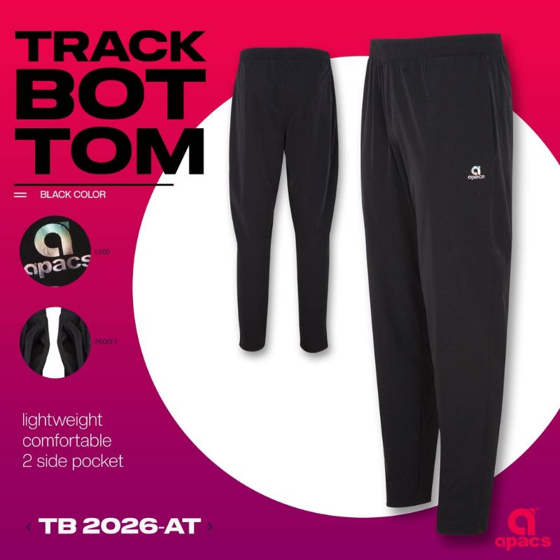 APACS TRACK BOTTOM / LONG PANTS TB 2026-AT. | Shopee Malaysia
