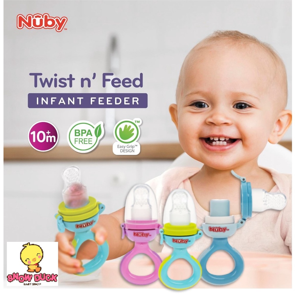 Nuby Twist n' Feed Infant Food Feeder | Shopee Malaysia