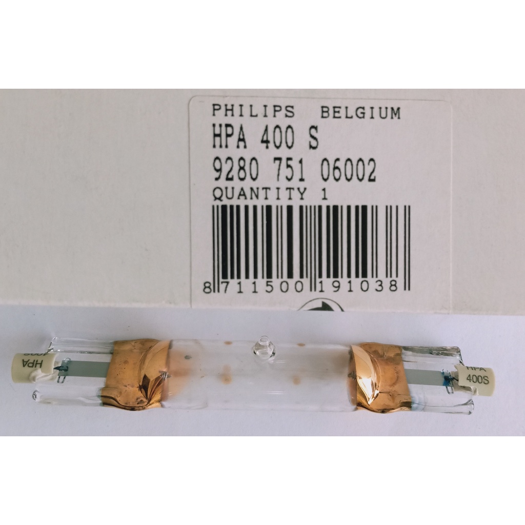 Philips HPA 400S UVA Discharge Tube for sun-tanning PCB Lacquer-curing ...