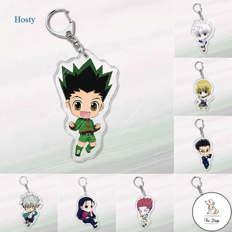 DC Hosty Hunter X Hunter Anime Acrylic Keychain Killua Gon Kurapika ...