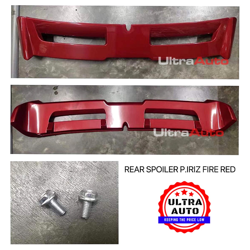 Proton Iriz Spoiler OEM ABS Spoiler with Paint & Screws | Shopee Malaysia