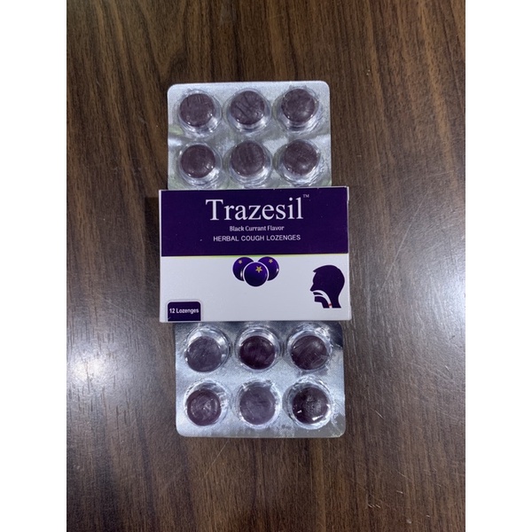 Trazesil Herbal Cough Lozenges 12' tab/box expire 07/2027 | Shopee Malaysia