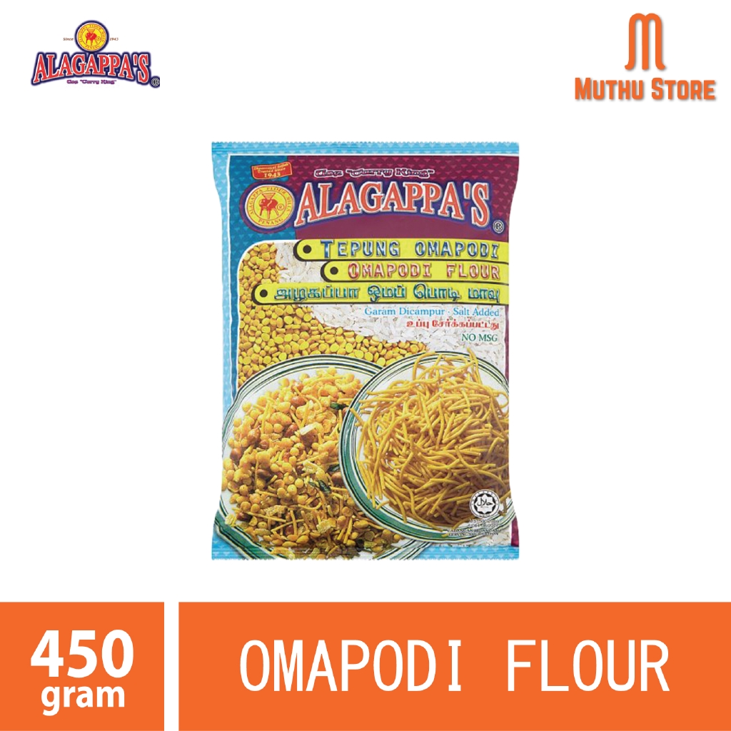 ALAGAPPAS OMAPODI FLOUR 450g | Shopee Malaysia