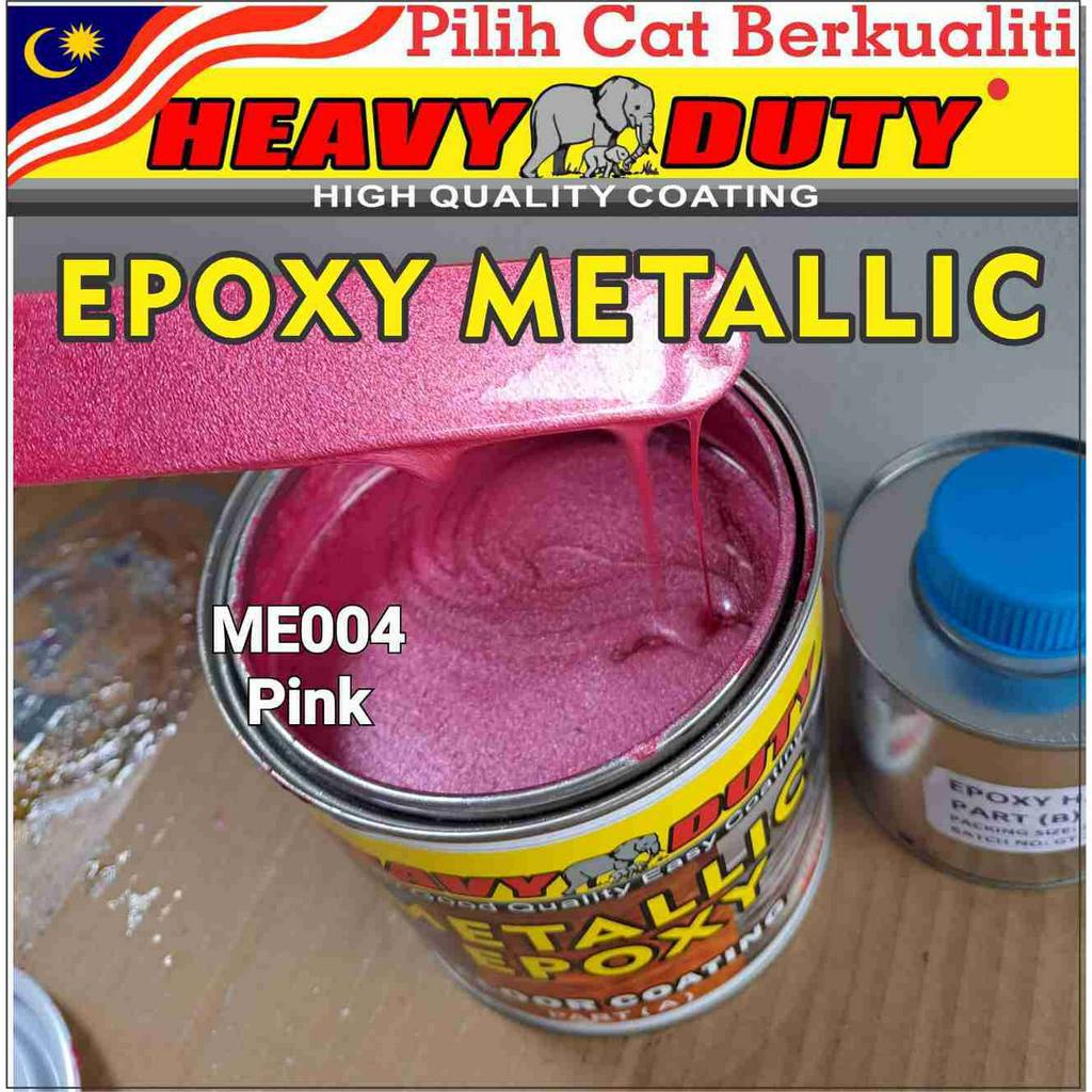 ME004 PINK ( Metallic Epoxy Paint ) 1L METALLIC EPOXY FLOOR PAINT ...