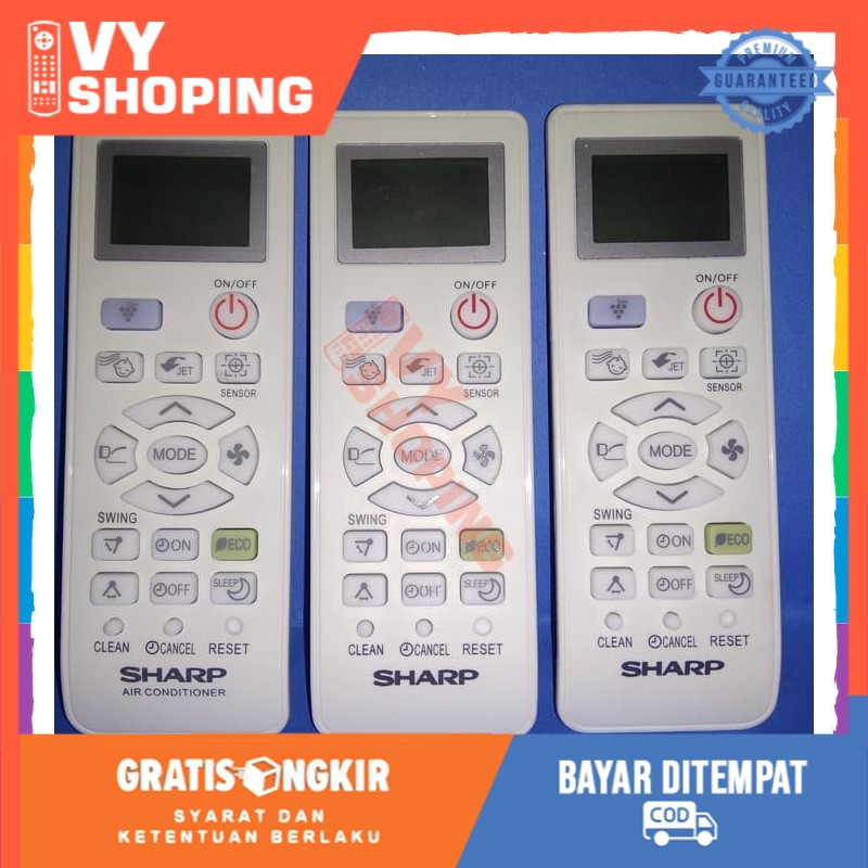 Factory Original Sharp Ac Remote | Shopee Malaysia