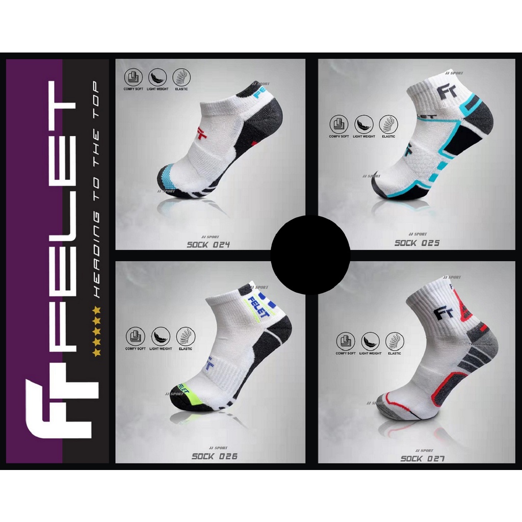 FELET SPORT SOCKS ( 100% ORIGINAL ) | Shopee Malaysia