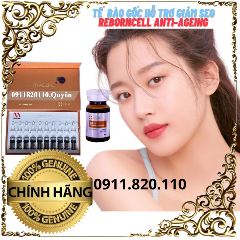 Genuine REBORNCELL ANTI-AGEING stem cells support scar reduction, box ...