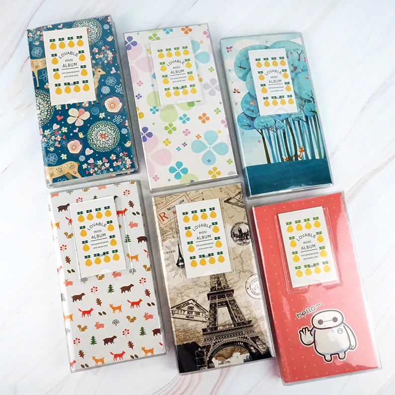 Fujifilm Instax Mini Album Korea Design Instant Photo Album (9cm x 6 ...