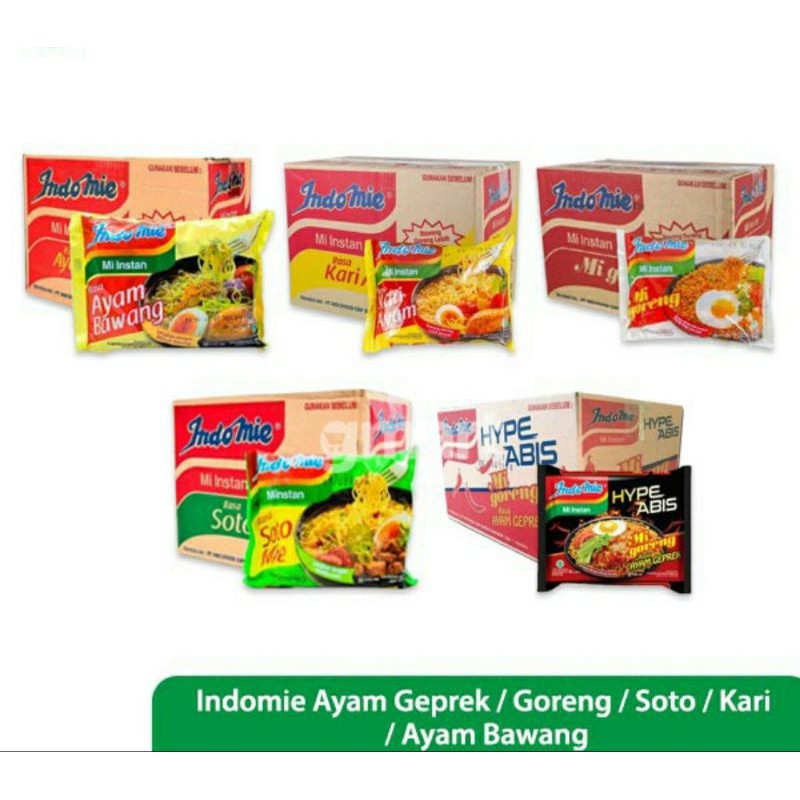 Indomie Package 1kg (13Pcs Contents) | Shopee Malaysia