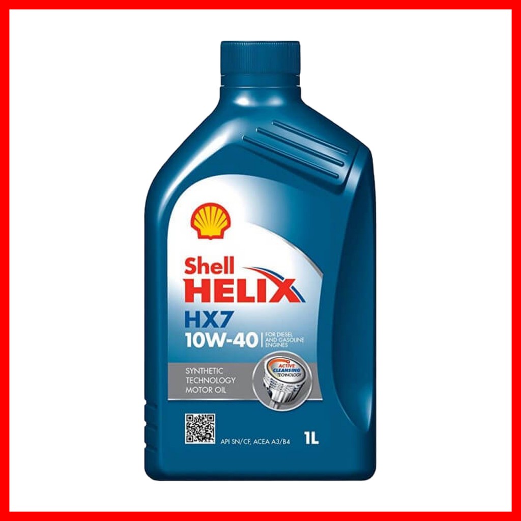 *ReadyStock*🇲🇾 100% Original Shell HELIX HX7 10W-40 Synthetic ...