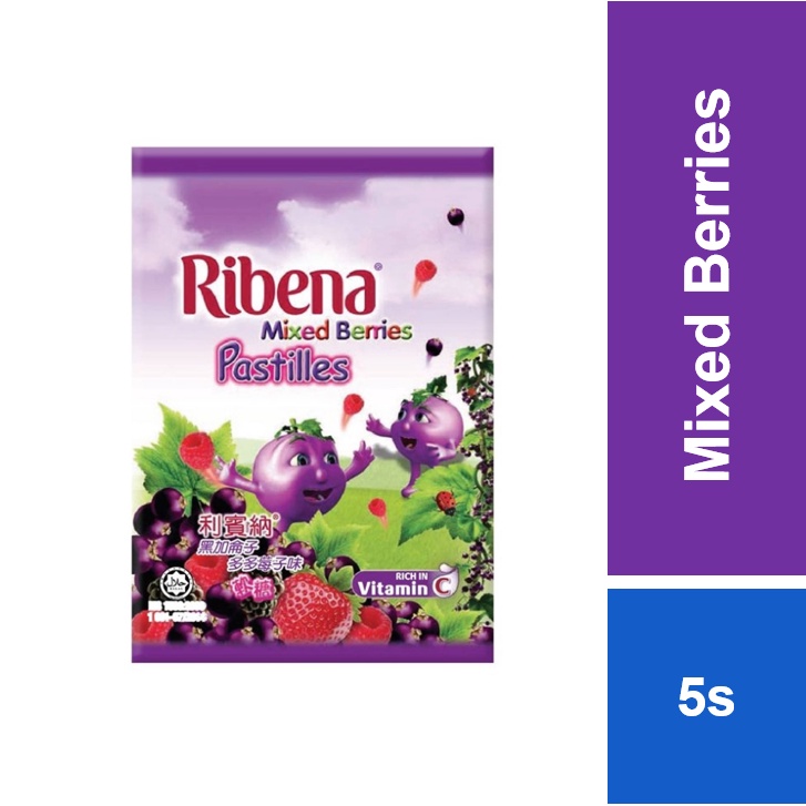 Ribena Sachet Mixed Berries Pastilles 5s | Shopee Malaysia