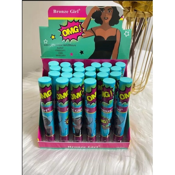 BRONZE GIRL OMG MASCARA 1BOX/24PCSBORONG RM48 | Shopee Malaysia