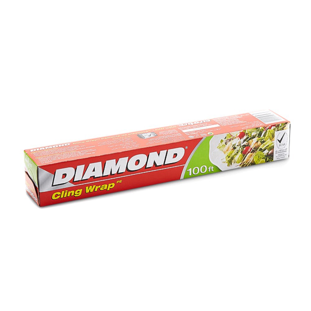 Diamond Plastic Cling Wrap100ft | Shopee Malaysia