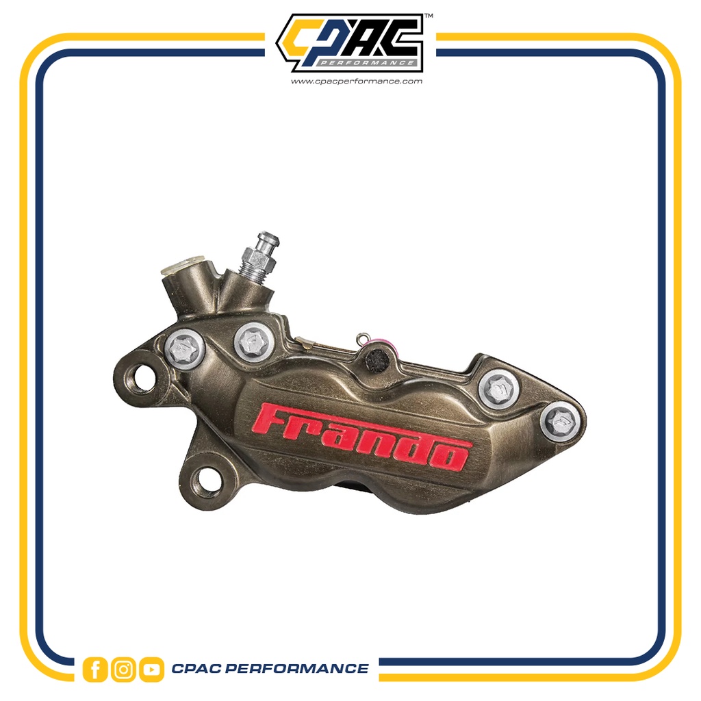 FRANDO FR6 - 4 Piston Forged Brake Caliper (Axial) | Shopee Malaysia