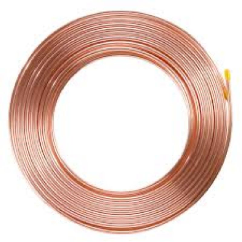 Copper Tube Copper Pipe Aircond 1/4 , 3/8 , 1/2 , 5/8 , 3/4 Inch ( 15 ...