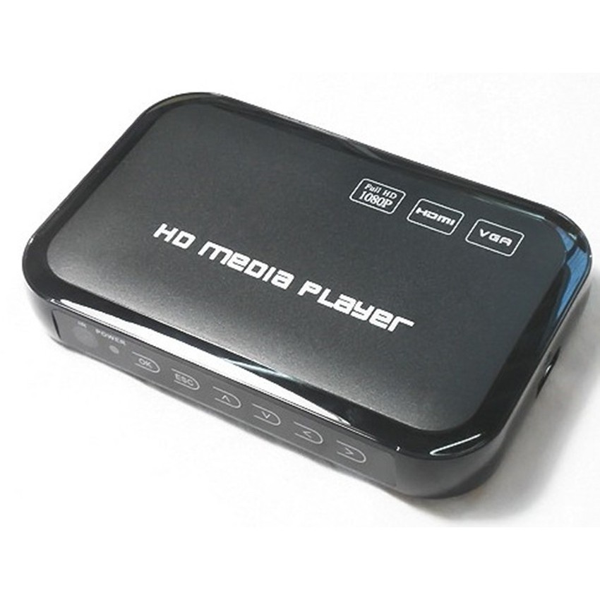 1080p Full HD USB HDD Media Player HDMI VGA MKV MP4 RMVB AVI WMV (UK ...