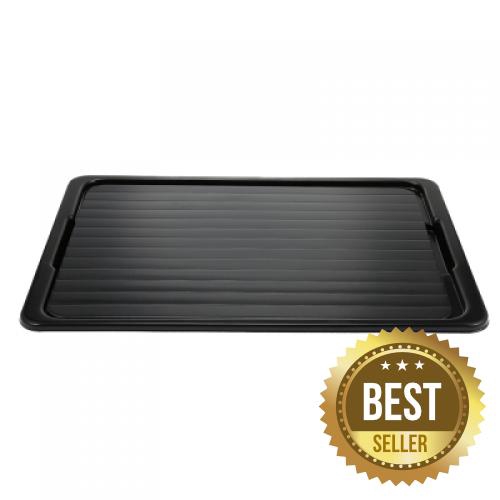 Household Metal Thawing Plate Defrosting Tray (BLACK) | Shopee Malaysia