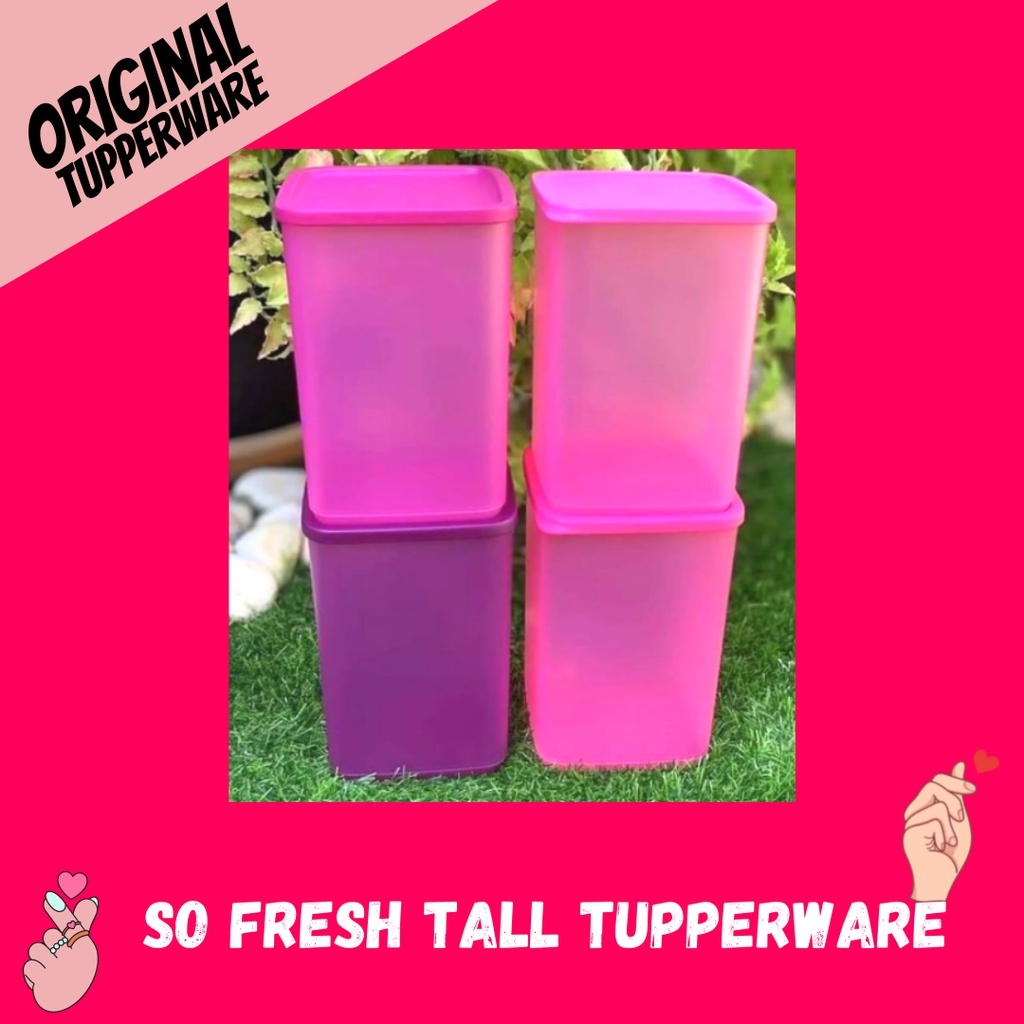 Tupperware So Tall So Fresh (2.2L x 4 Pcs) | Shopee Malaysia