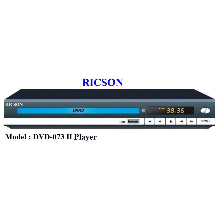 DVD-073II Ricson DVD Player with USB (MP3/JPEG)/DVD073II/USB DVD Player ...