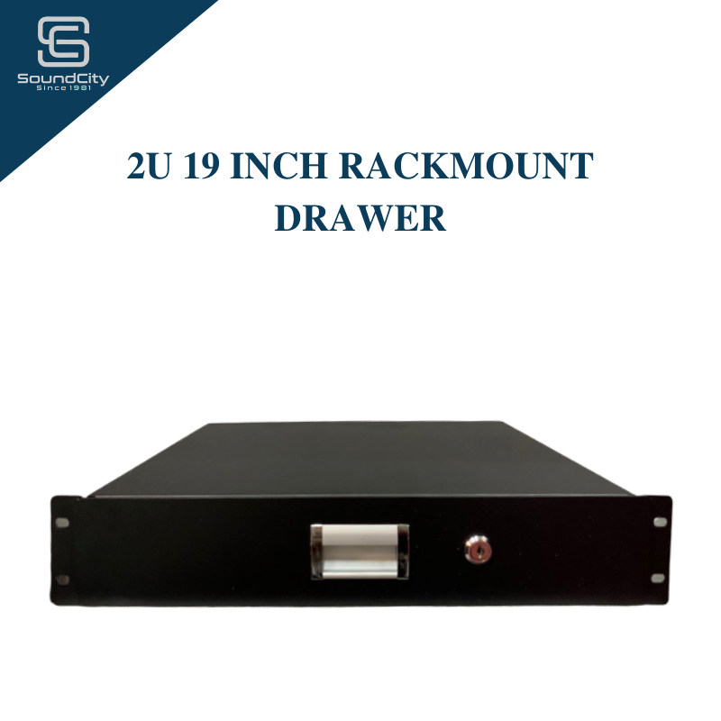 2U Drawer 19'' Rackmount Drawer With Locker Heavy Duty Extra Long ...