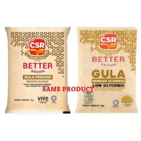 CSR Better Brown Sugar ( 1kg ) | Shopee Malaysia