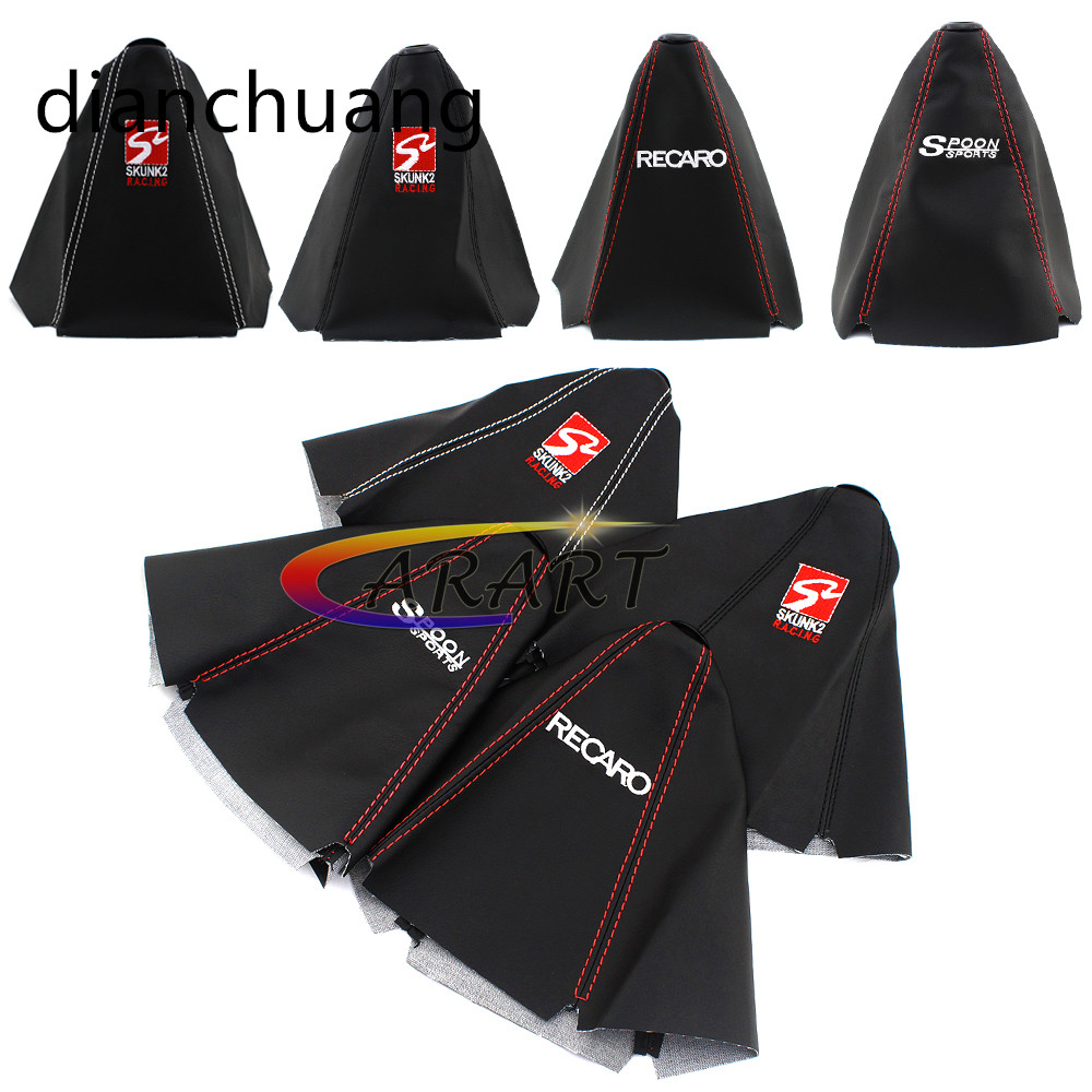 Universal Gear Shift Collars Car Hyper Fabric Gear Shift Knob Lever ...