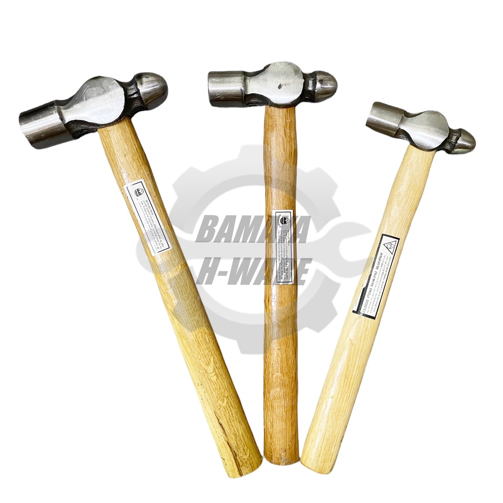 1.5Lbs-2.0lbs Ball Pein Hammer. Wooden Handle Ball Peen Hammer. Wall ...