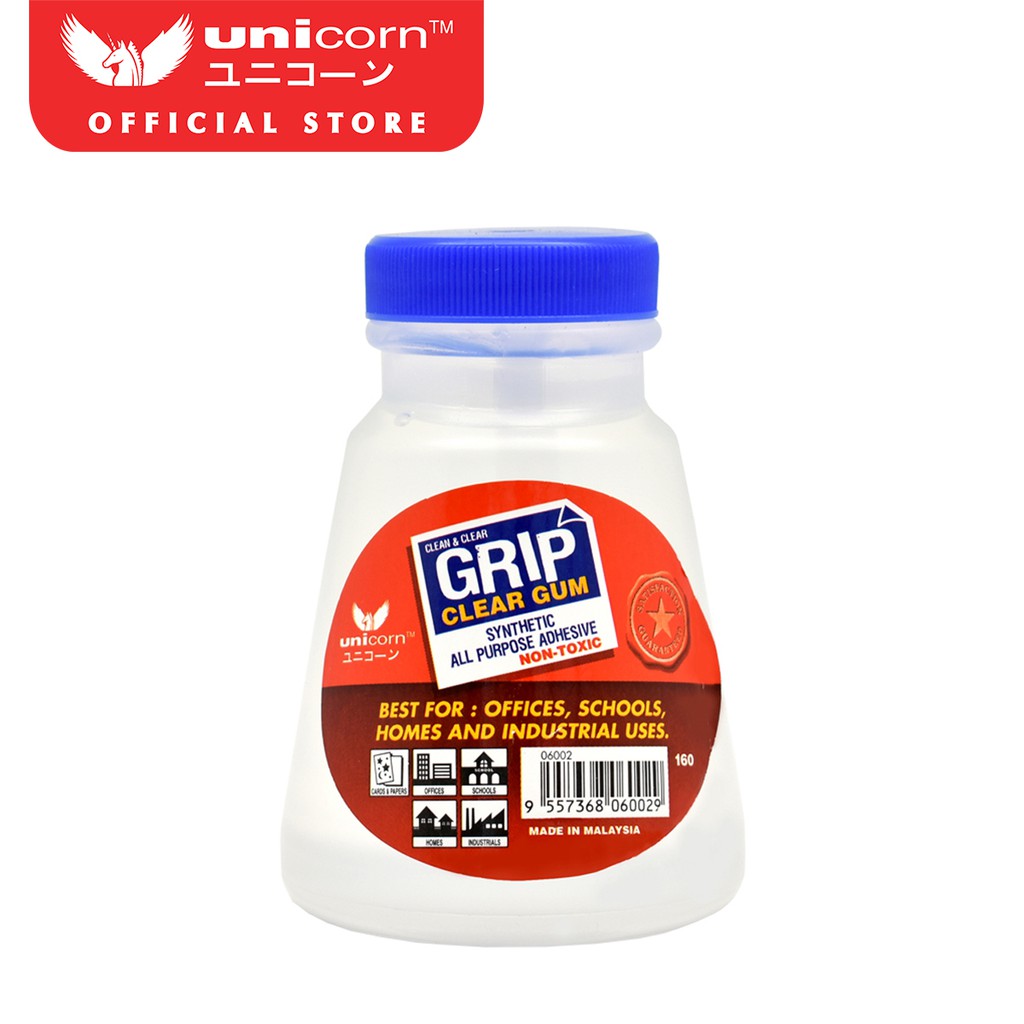Unicorn Grip Clear Gum/Glue UG-160 | Shopee Malaysia
