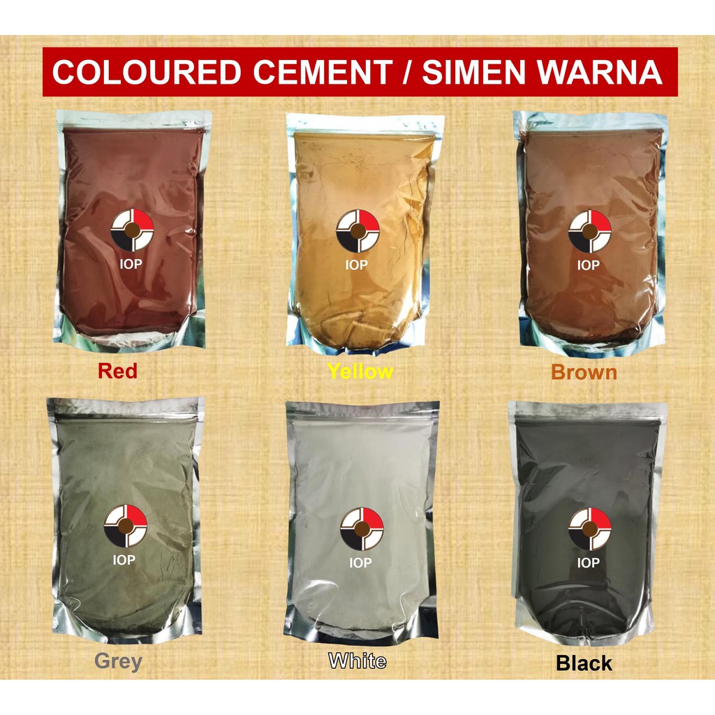 (2KG) Simen Warna / Color Cement / Brick Cement / Cement Grout ...