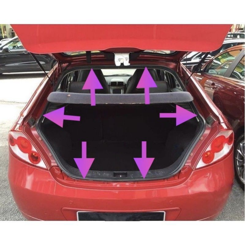 PROTON GEN 2 REAR BONNET RUBBER/TRUNK LID RUBBER | Shopee Malaysia