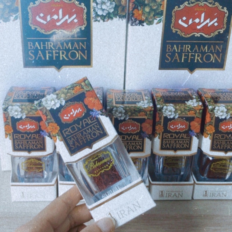 Bahraman saffron 1 gr negin (premium type) original from Iran (free ...