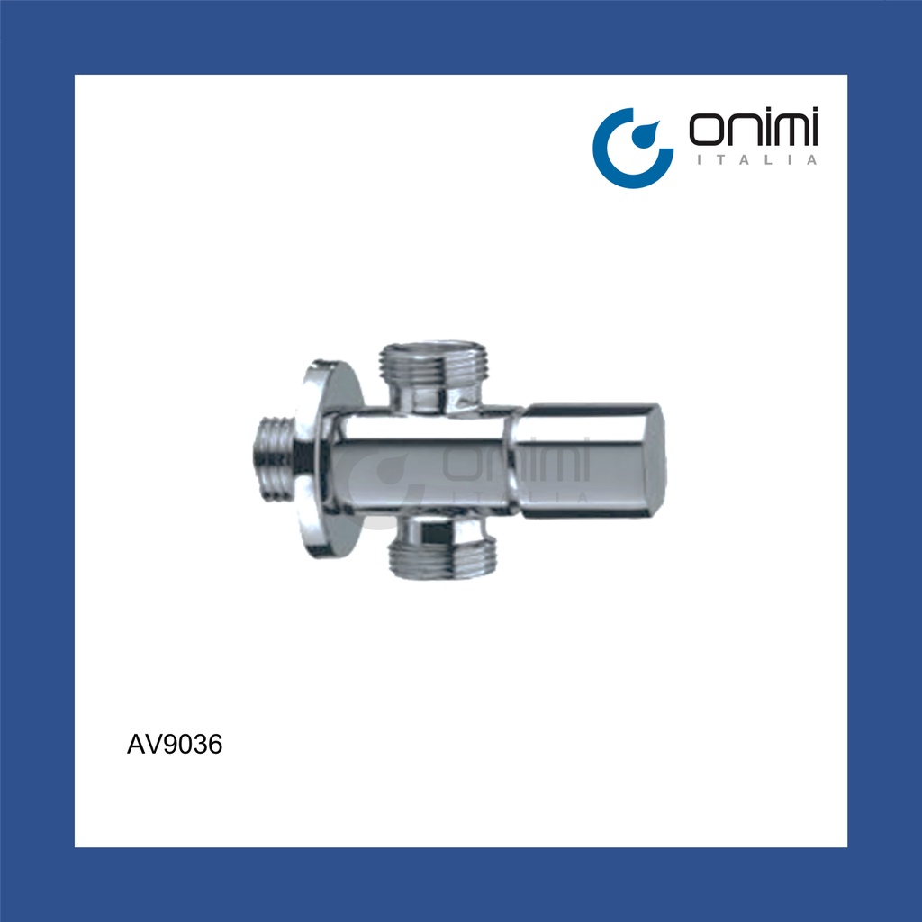 Onimi Italia - 2 Way Angle Valve / Two Way Angle Valve / Dual Angle Valve / Kitchen Valve ...