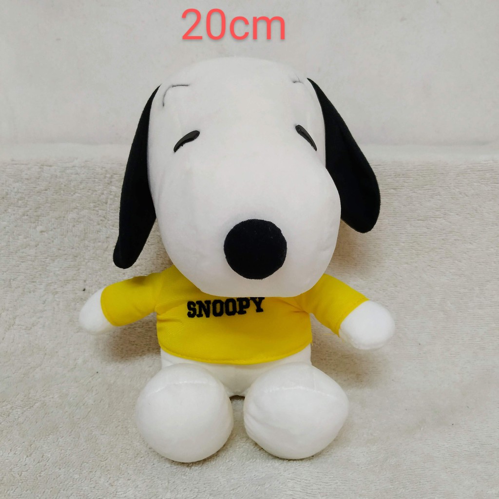 [READY STOCK-SHIP IMMEDIATELY] 20cm Yellow Snoopy Plush Dog Soft ...