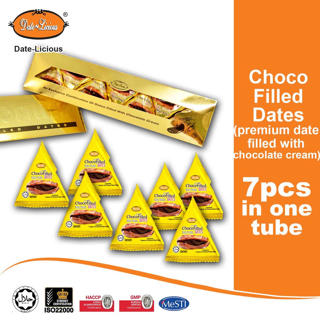 Date-Licious ChocoFilled Dates 7s | Coklat Kurma | Buah Kurma Berisi ...