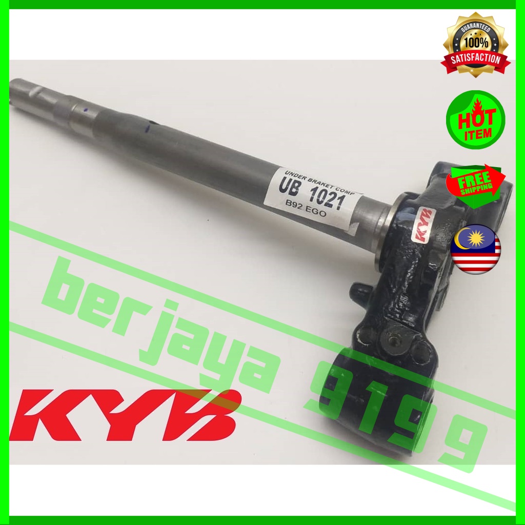 100% Original KYB Kayaba Yamaha Ego Avantiz Under Bracket T Fork Steering Stem Tiga Kaki ...