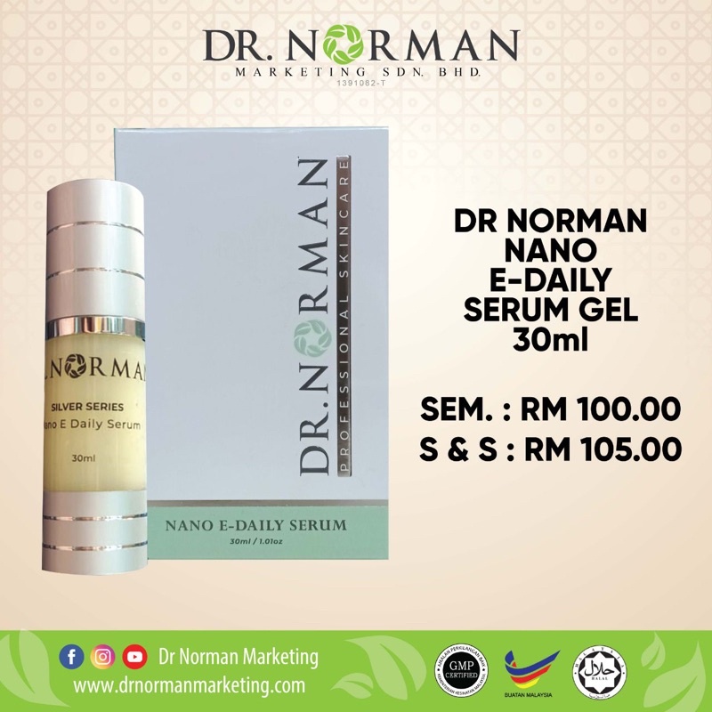 NANO E-DAILY SERUM GEL 30ml | Shopee Malaysia