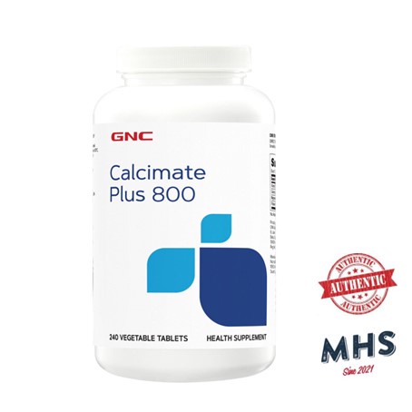 GNC Calcimate Plus 800 (240 Tablets) | Shopee Malaysia